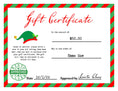Elf Retirement Certificate, Letter from Santa and Gift Certificate | I ...